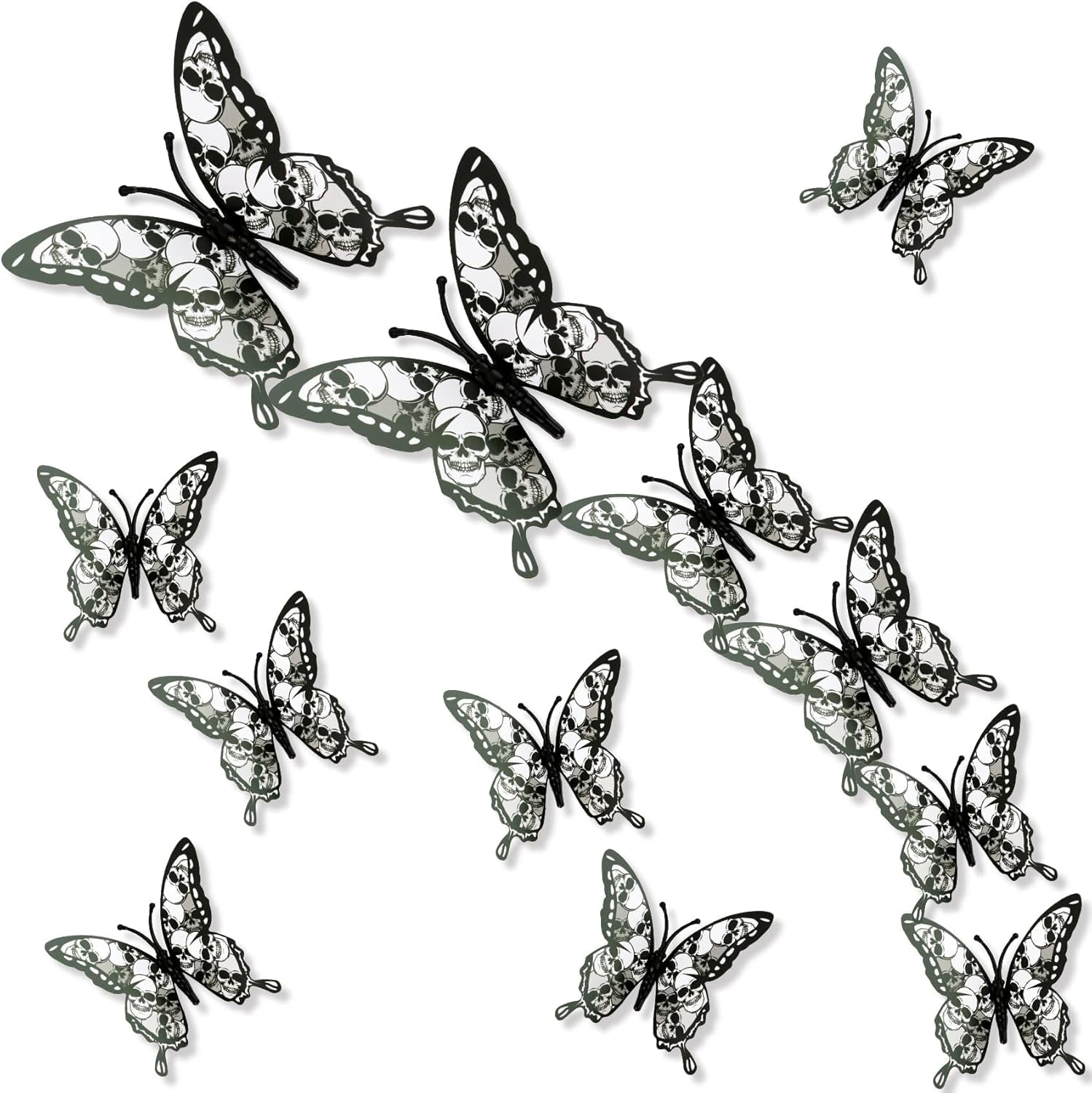 dxynlzq Monarch Butterfly Decorations 3D Monarch Butterfly Wall Decor ...