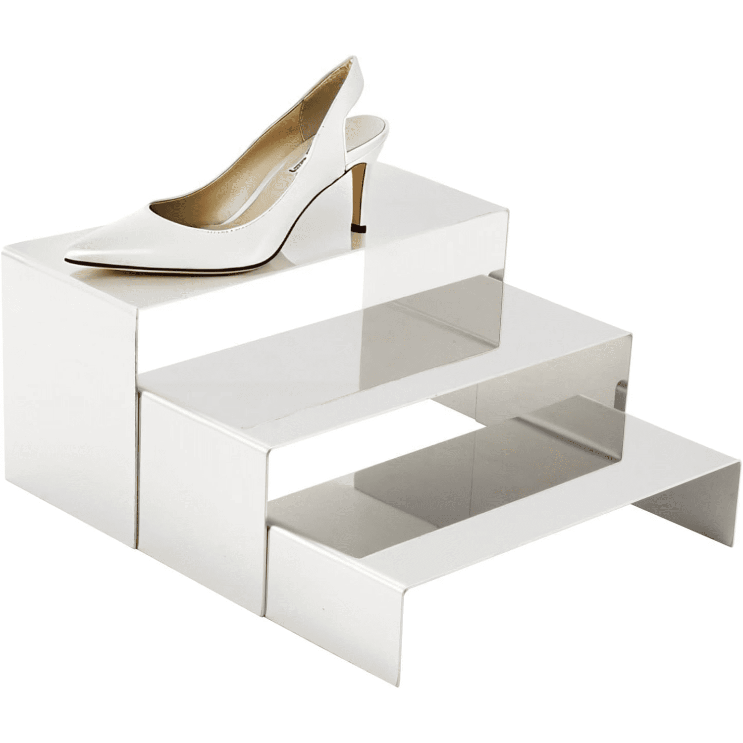 dxynlzq Purse Display Stand Stainless Steel - 3 Golden Purse Holder ...