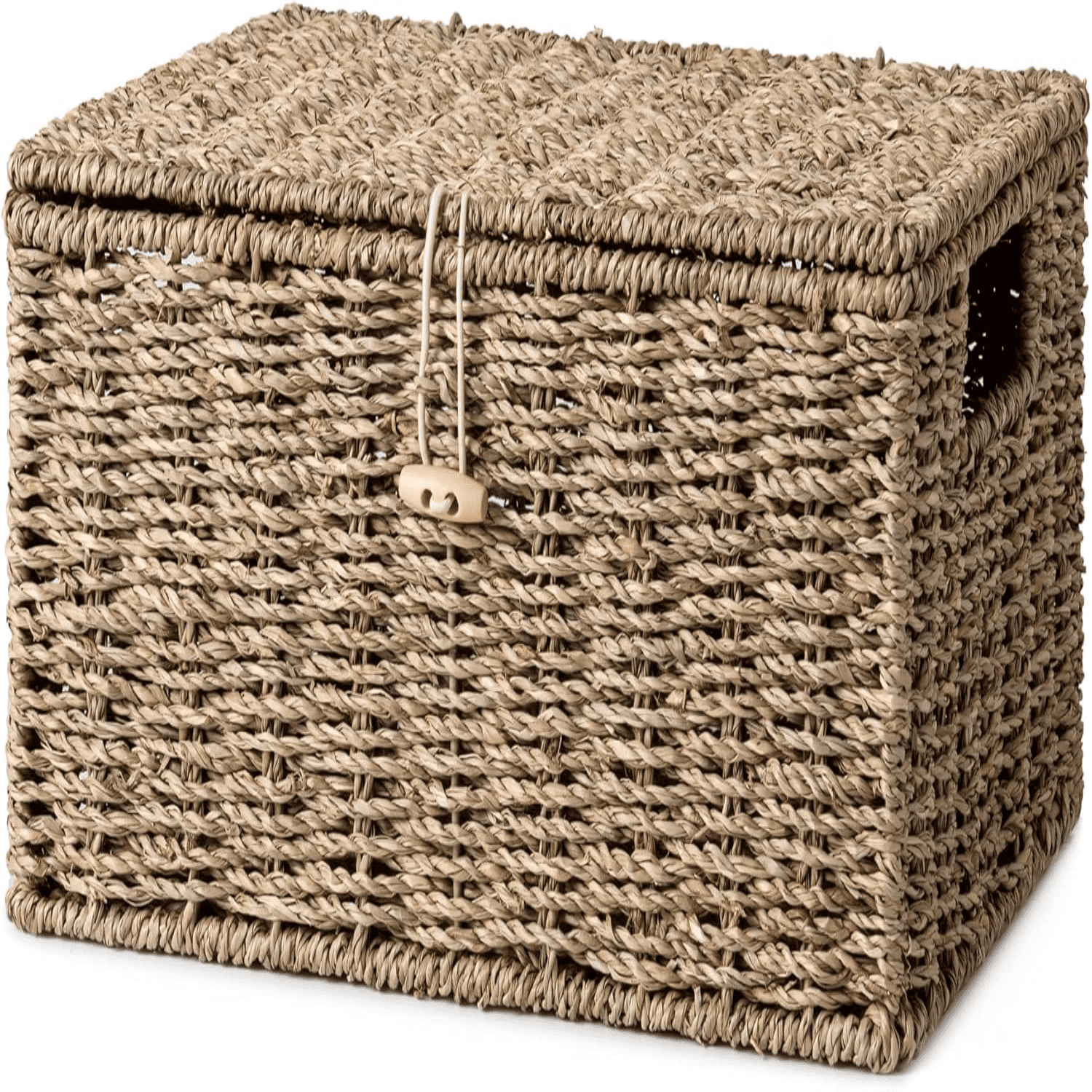 dxynlzq Seagrass Wicker Baskets for Organizing Large Wicker Basket with ...
