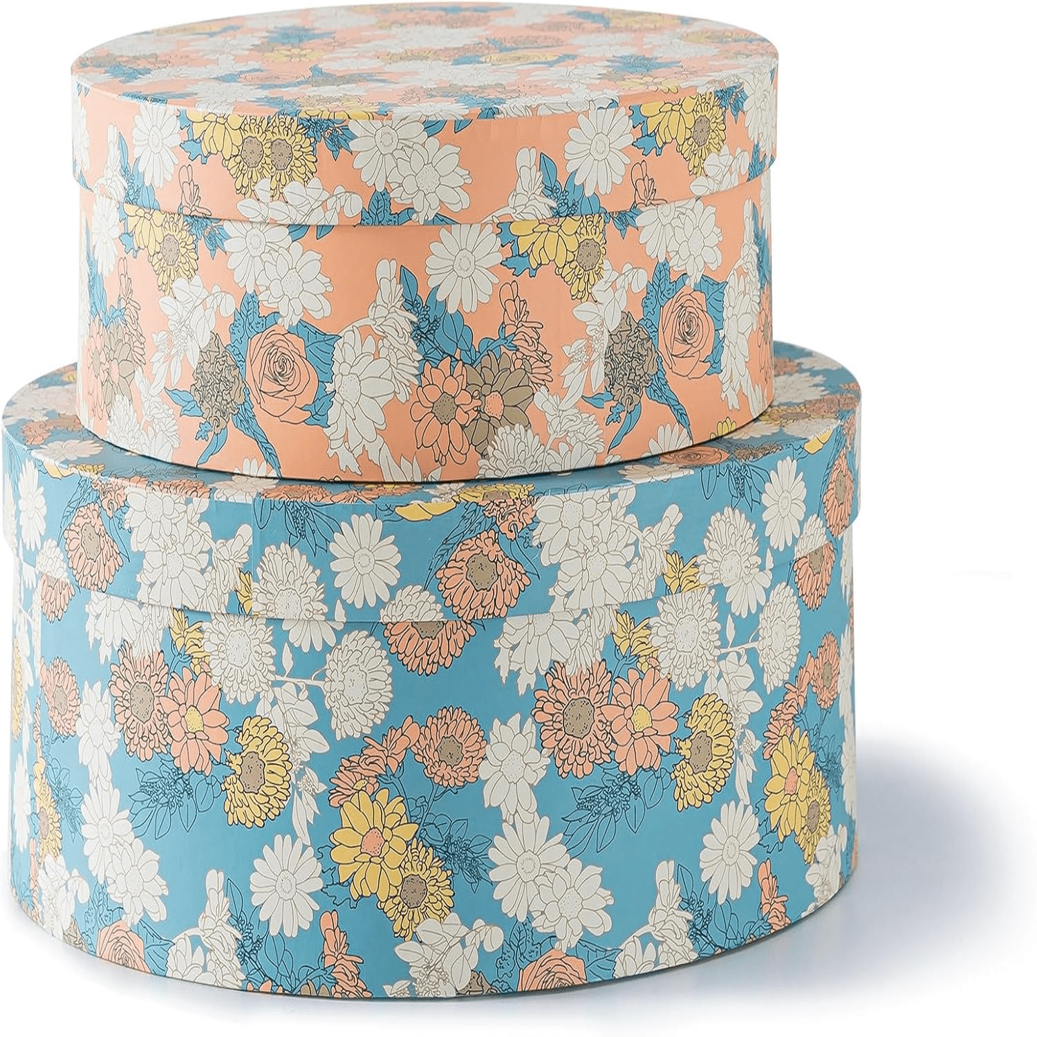 chdqwer Soul & Lane Oblong Decorative Cardboard Storage Boxes with Lids ...