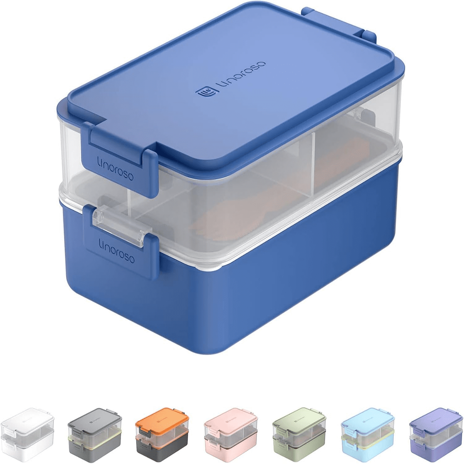 dxynlzq Stackable Bento Adult Lunch | Meet All You On-the-Go Needs for ...