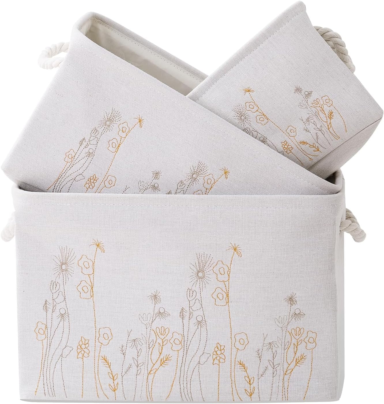 dxynlzq Storage Baskets for Organizing Fabric Storage Baskets for ...