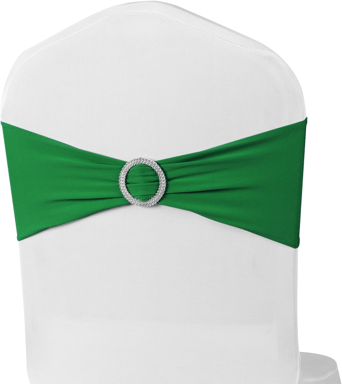 nskhka Terracotta Chair Sashes 50 Pack Spandex Chairs Sashes for ...