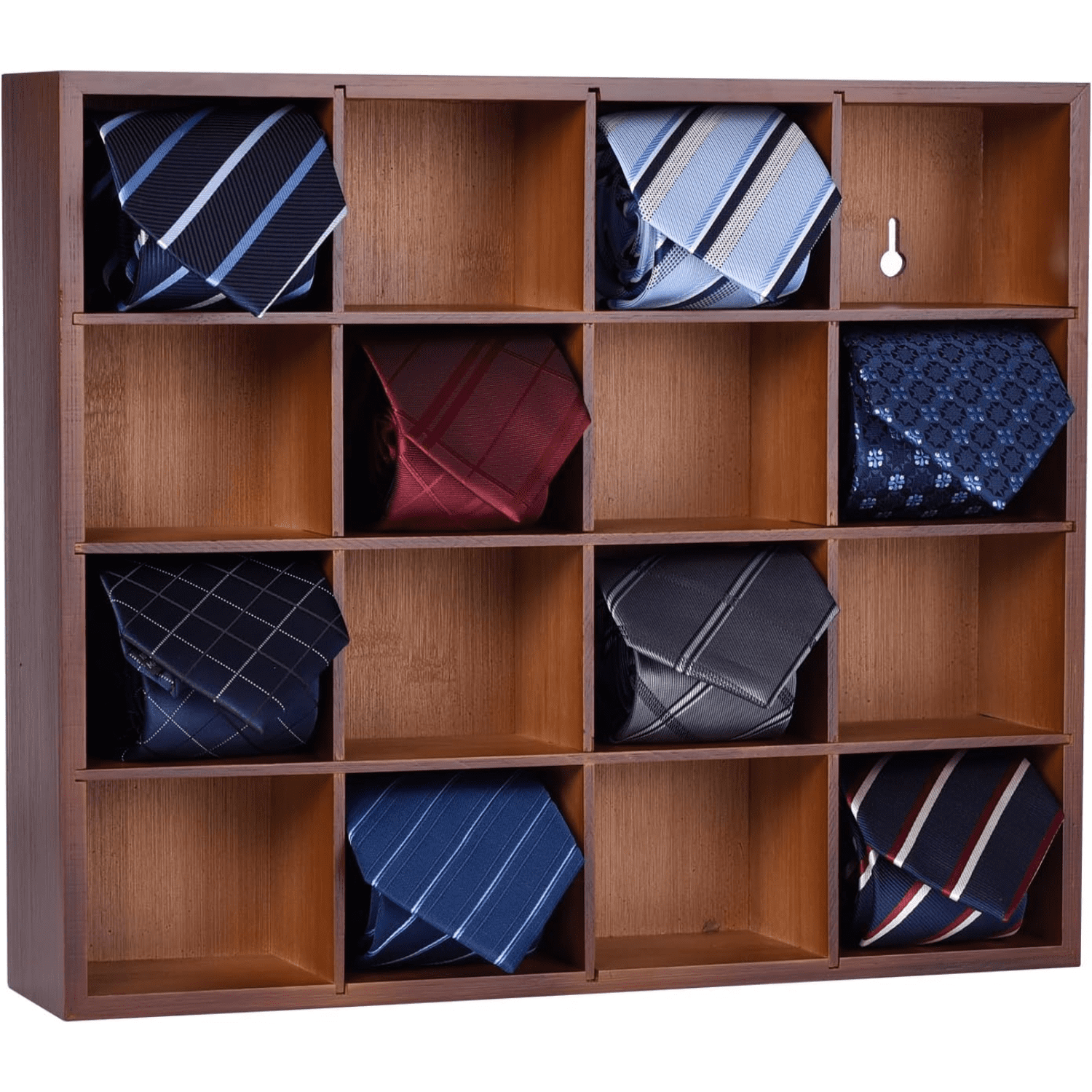 dxynlzq Tie Organizer Wall Mounted Tie rack Tie for Men Tie Storage ...