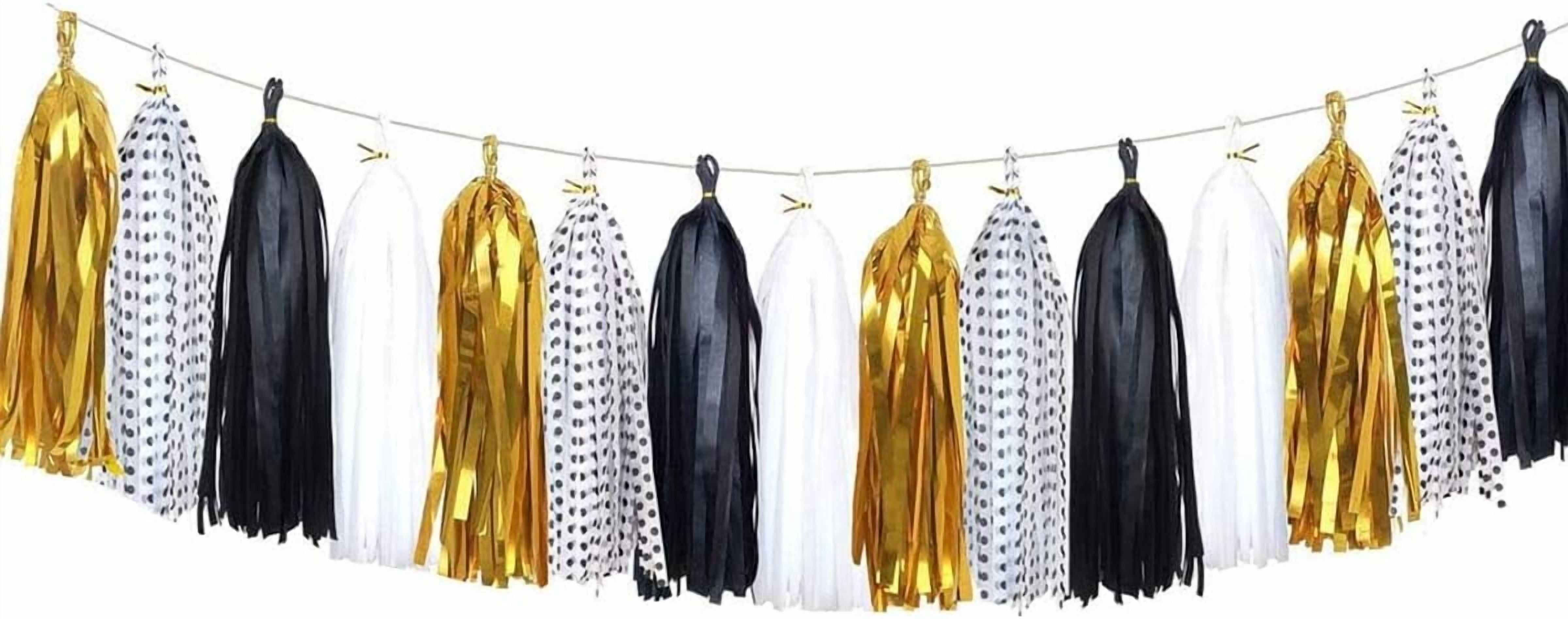 dxynlzq Tissue Paper Tassels Garland Banner Table Decor Party Banner ...