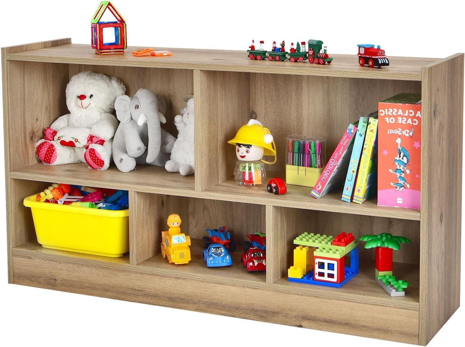 dxynlzq Toy Storage Organizer 8-Section Display Shelf Cabinet for ...