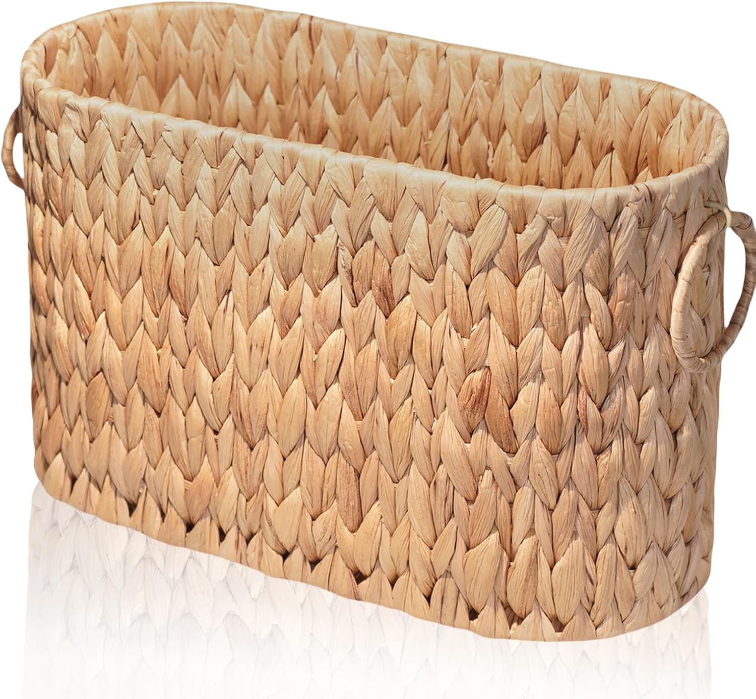 dxynlzq Water HyacinthToilet Paper Storage Basket Bathroom Toilet ...