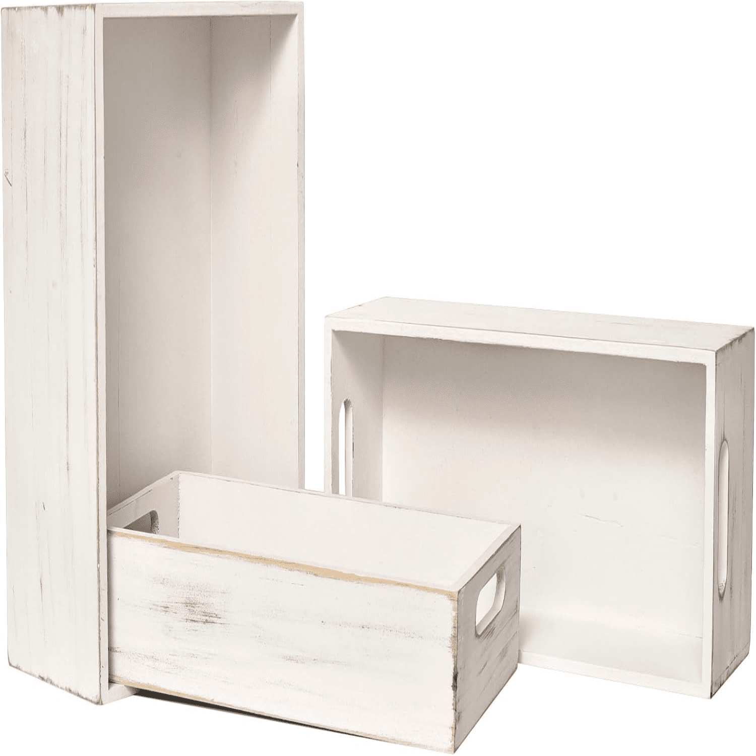 hltuyspb Wooden Boxes for Storage \u2013 Small Wooden Crates for ...