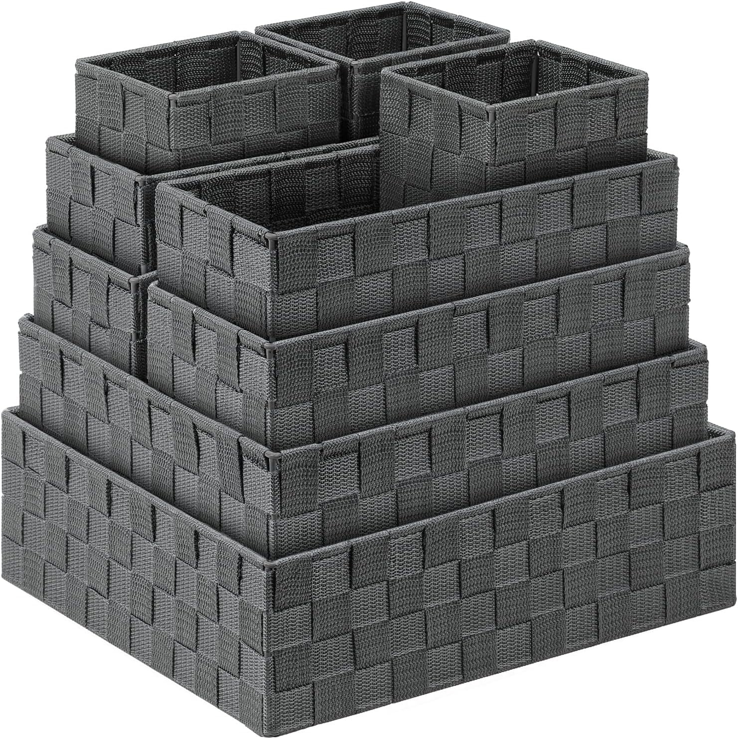 dxynlzq Woven Baskets for Storage () Storage Baskets for Organizing ...