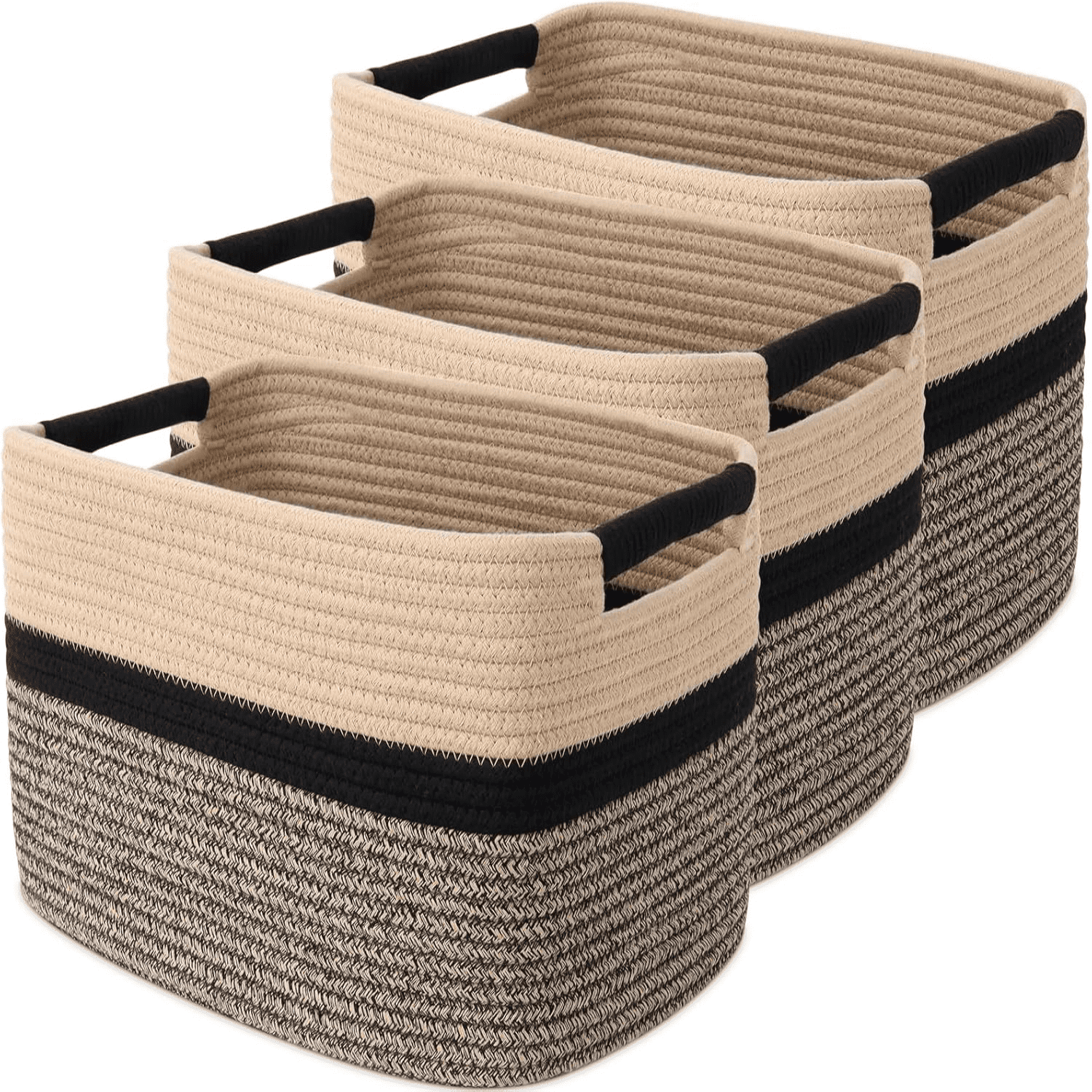 dxynlzq Woven Organizing Baskets Small Toy Storage Bin decoration ...