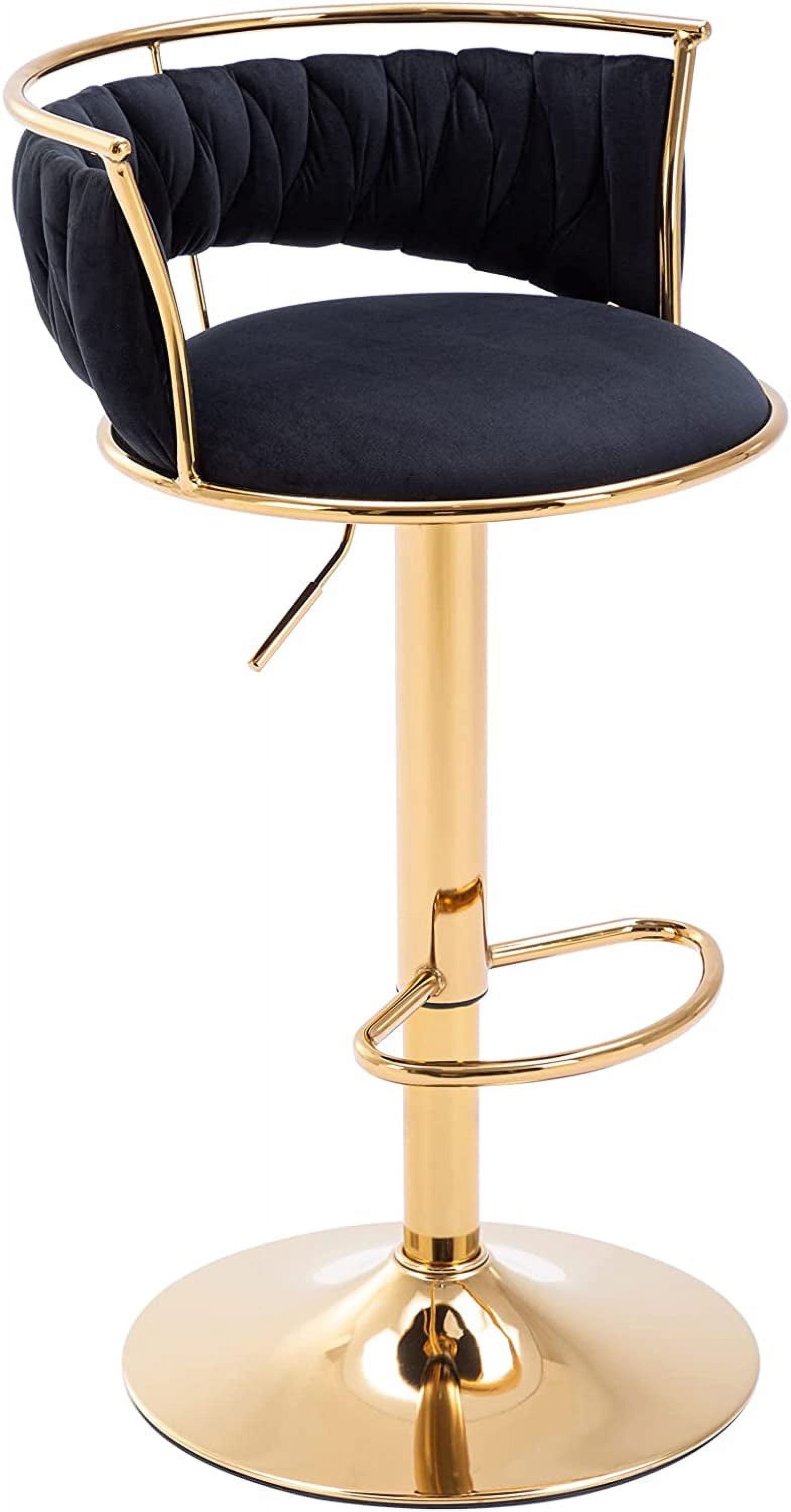 dxynlzq Woven Swivel Bar Stools - Height Adjustable Bar Stools with ...