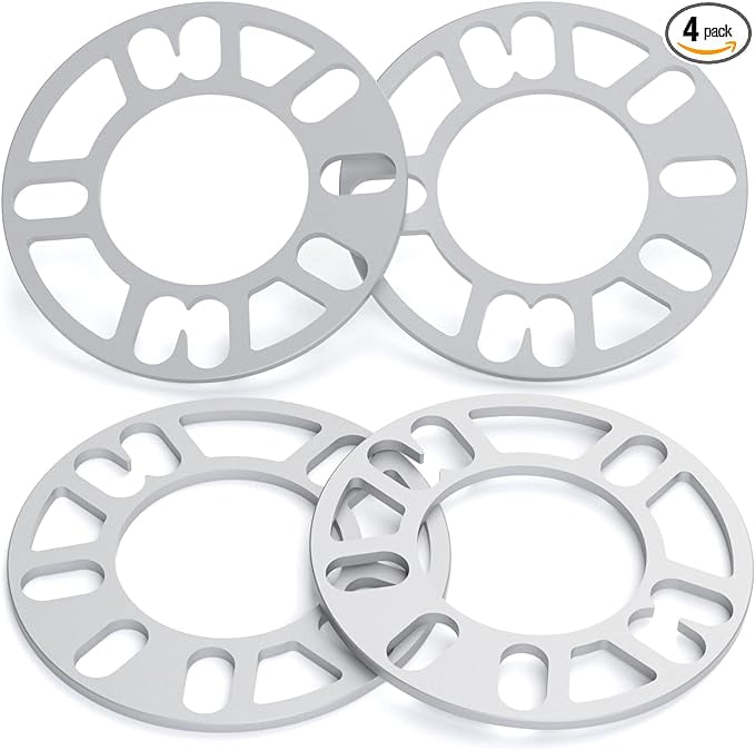 dynofit Universal 5mm Wheel Spacers for 98-120 Multiple Bolts Pattern ...