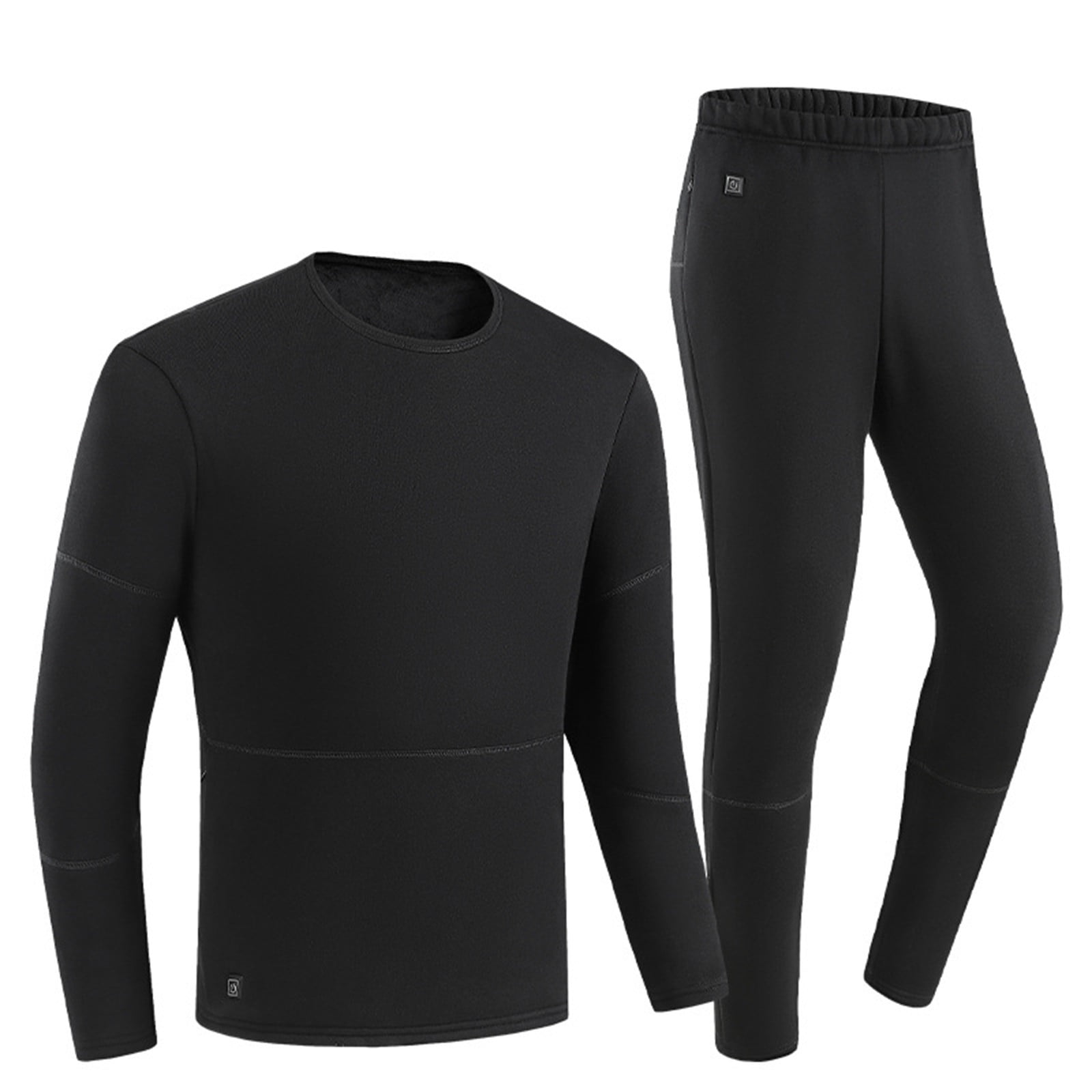 dzxyzu Thermal Underwear Set for Men Plus Size Three-Speed Temperature ...