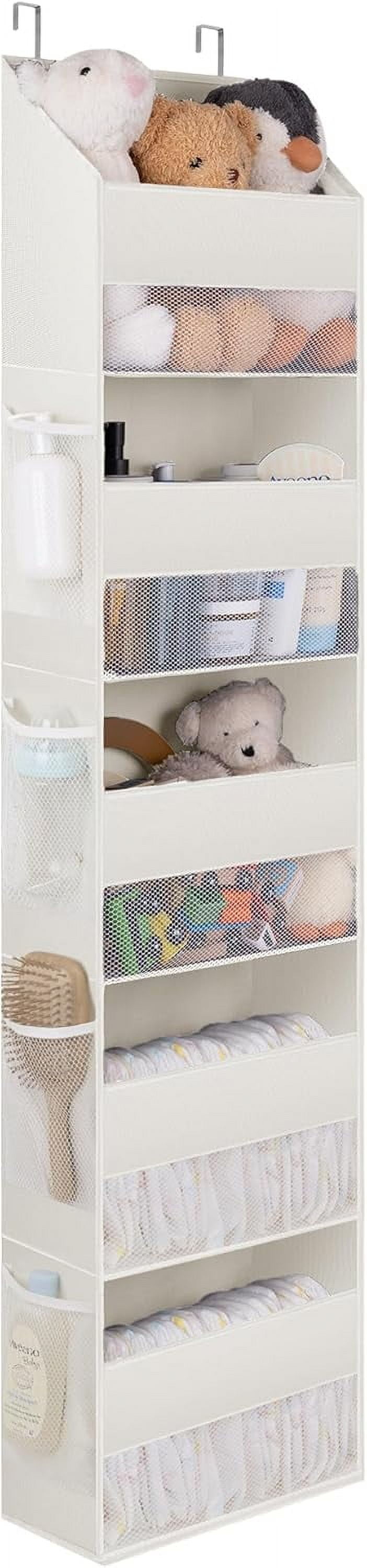 dzyasd 6-Shelf Over The Door Organizer Door Hanging Organizer Closet ...