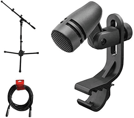 e 604 Drums and Brass Instruments Cardioid Microphone with Tripod Mic ...
