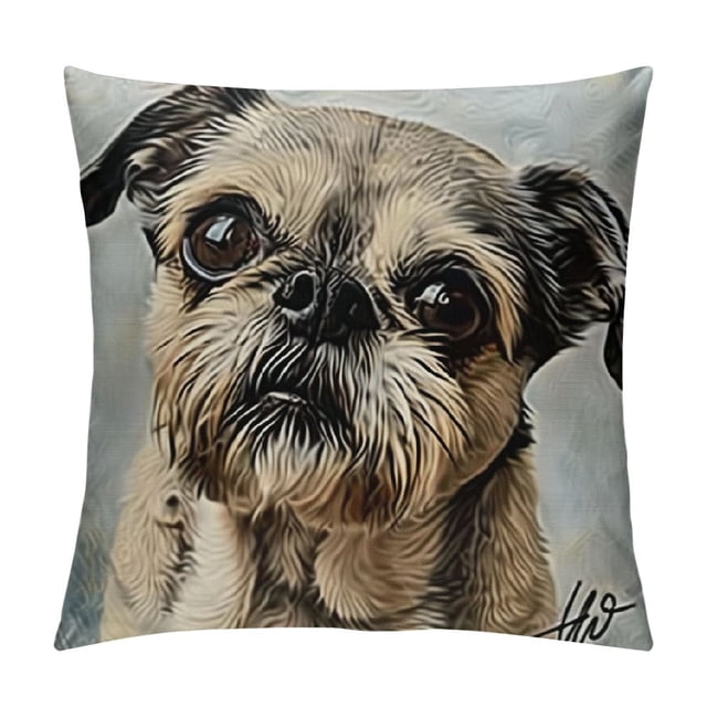 e Personalized Dog Pillow with Insert" Double-Sided Printed Gifts for ...