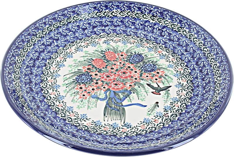 e Polish Pottery Barnyard Rooster Dinner Plate - Walmart.com