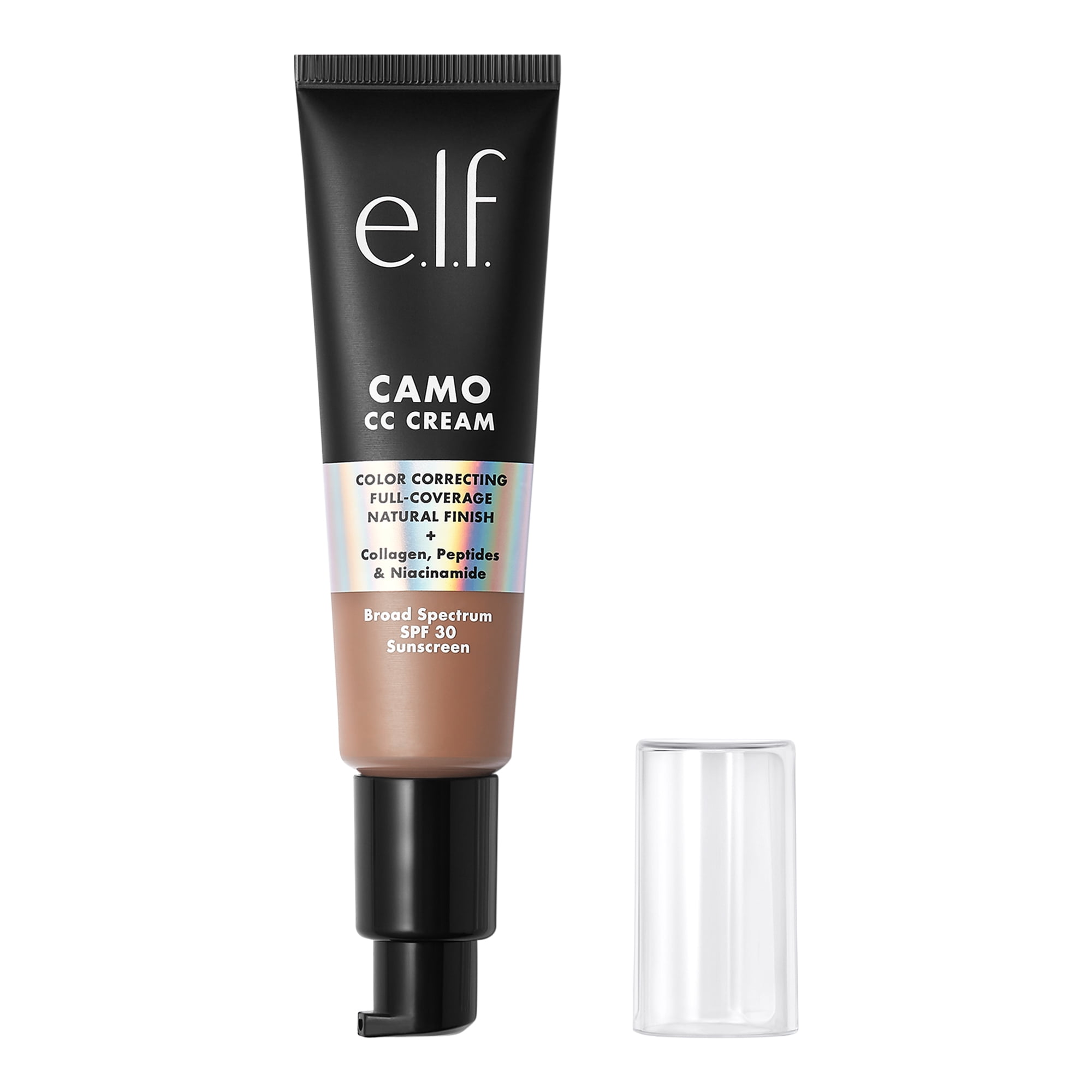 e.l.f. Cosmetics Camo CC Cream Deep 540 N with SPF 30, Full Coverage ...