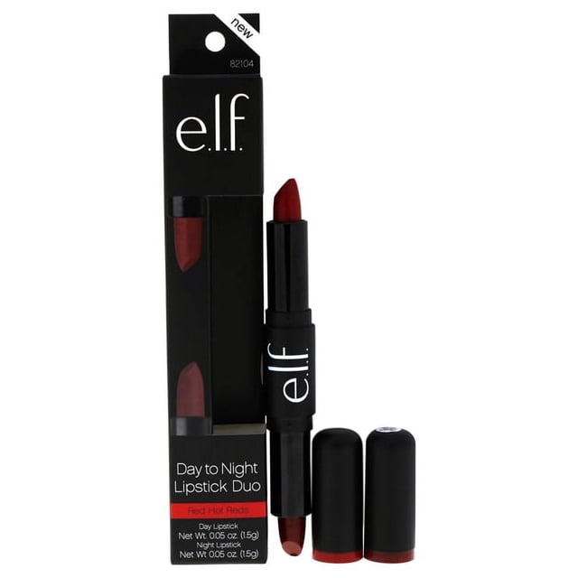 e.l.f. Day to Night Lipstick Duo, Red Hot Reds - Walmart Business Supplies