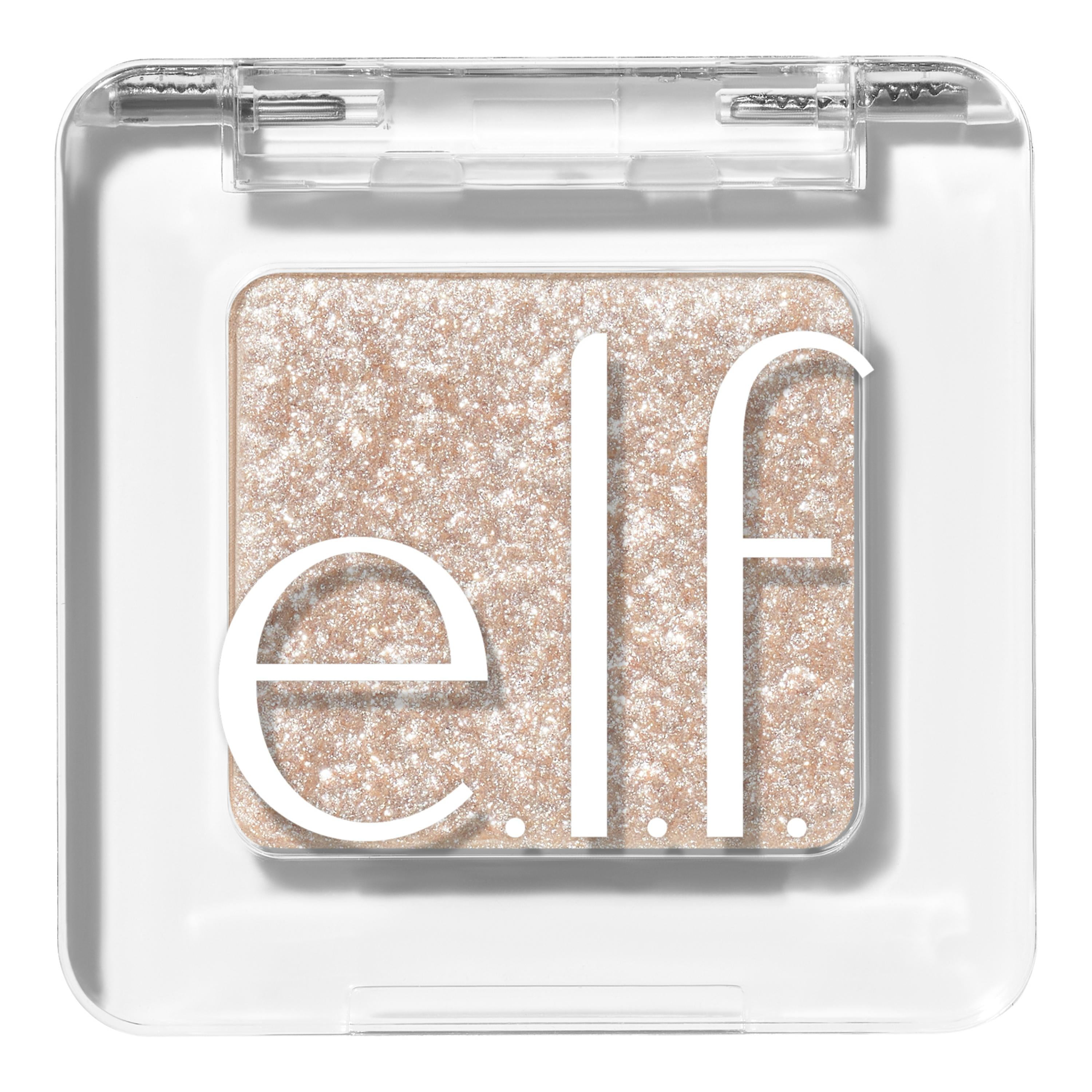 e.l.f. Cosmetics Fine As Fleck Glitter Eyeshadow White Hot 0.07oz Sheer ...