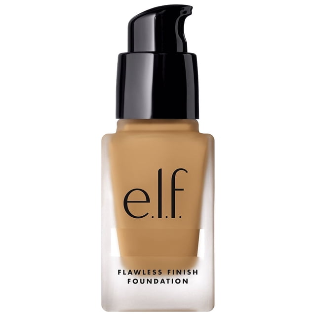 e.l.f. Flawless Finish Foundation, Linen - Lightweight, Vegan, Cruelty ...