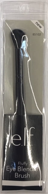 e.l.f. Cosmetics, Eye Blender Brush, Fluffy, Synthetic Vegan - Walmart.com