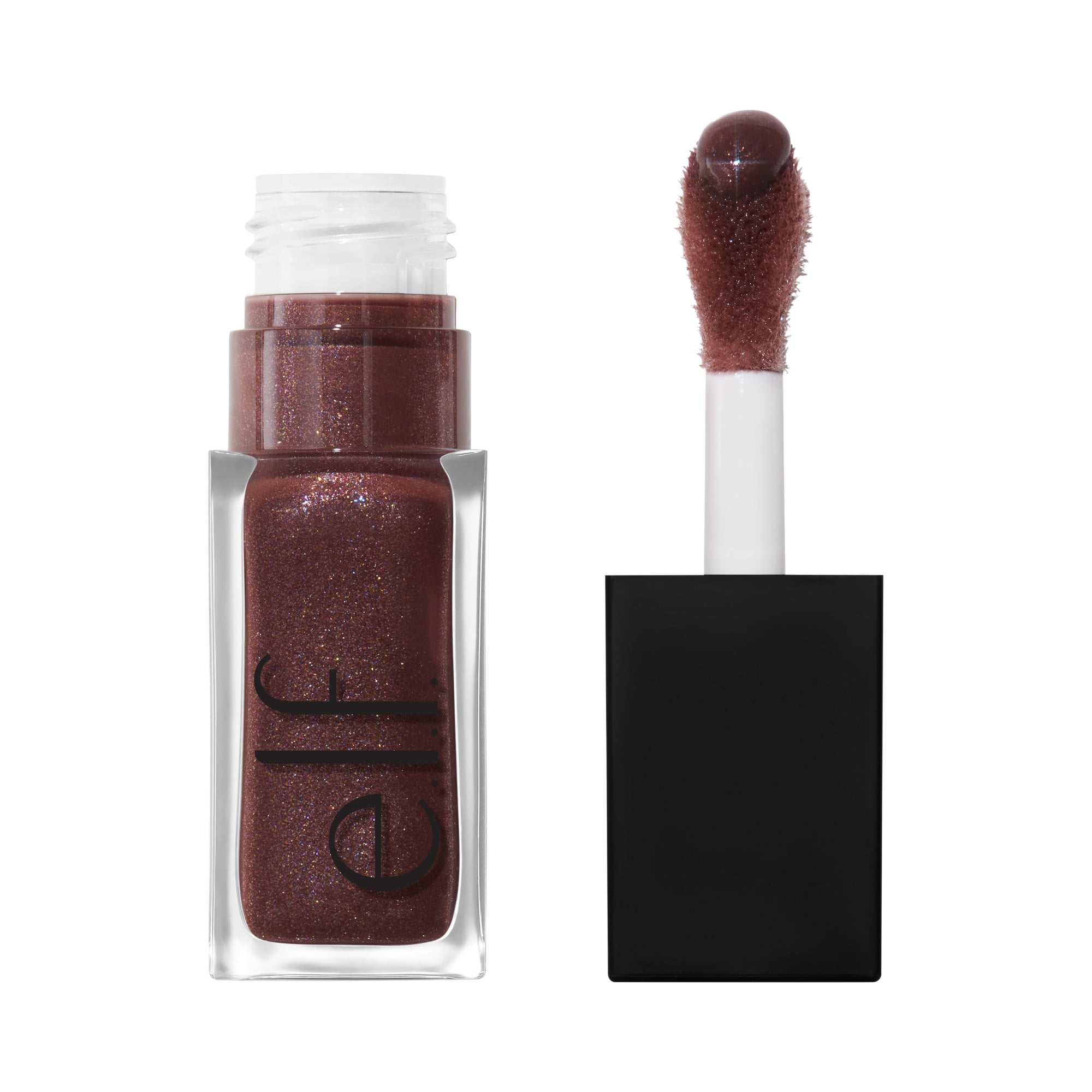 e.l.f. Glow Reviver Plumping Lip Oil, Espresso Tonic, 0.25 fl oz ...