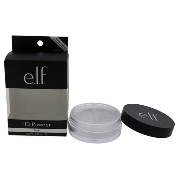 e.l.f. High Definition Loose Powder, Sheer Finish Makeup Setting Powder ...