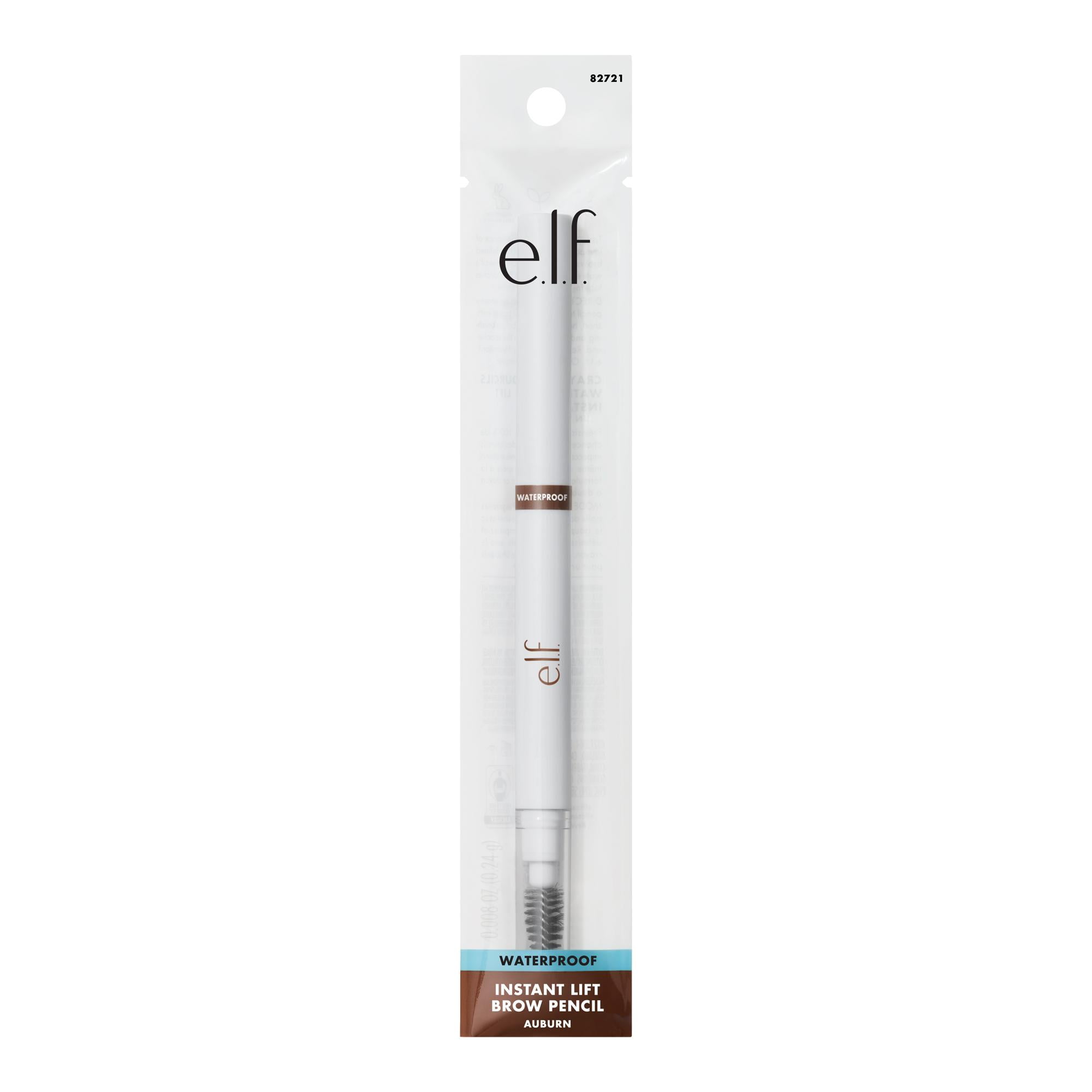 e.l.f. Instant Lift Waterproof Brow Pencil, Auburn, 0.008oz - Walmart.com