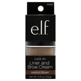 e.l.f. Lock on Liner and Brow Cream, Medium Brown, 0.19 oz - Walmart.com