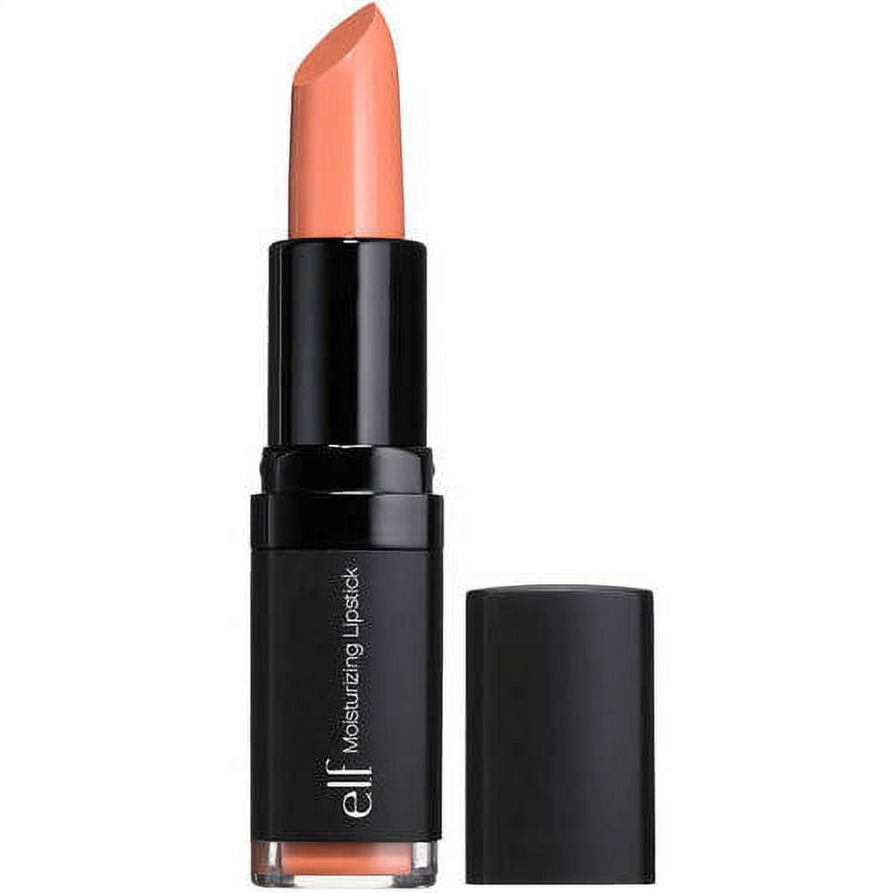e.l.f. Moisturizing Lipstick, Party in the Buff, 0.11 oz - Walmart.com