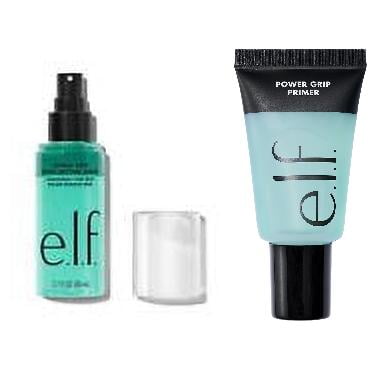 e.l.f. Power Grip Dewy Setting Spray w/ e.l.f. Power Grip Primer Mini ...