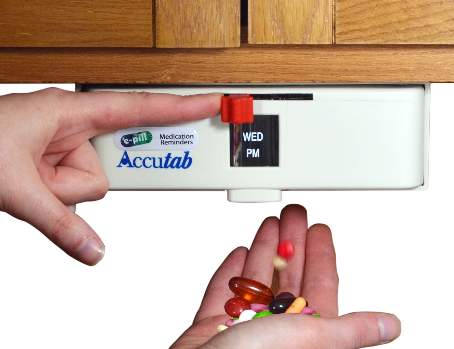 e-pill Accutab Manual Pill Dispenser 7-Day x 3 Compartment Pill ...