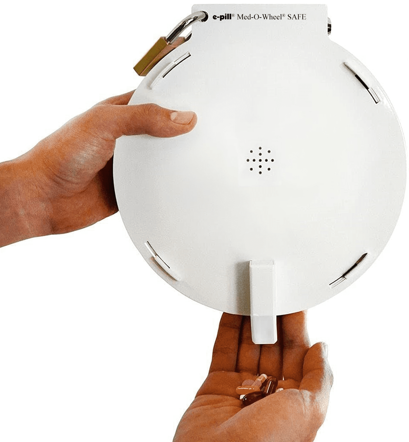 e-pill Med-O-Wheel SAFE - Tamper Resistant Automatic Pill Dispenser w ...