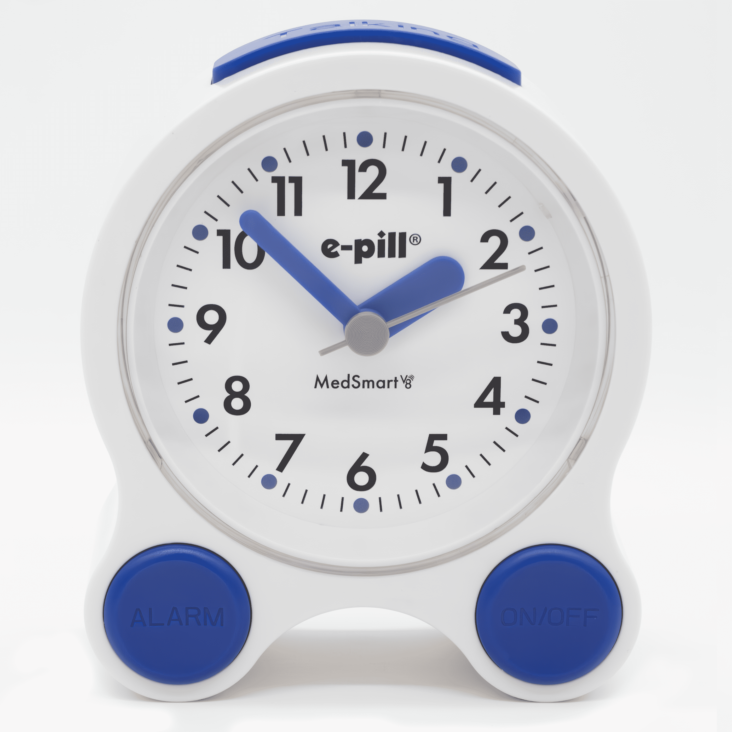 e-pill MedSmart V8 Atomic Talking Clock: Your Loud & Easy Set Alarm ...