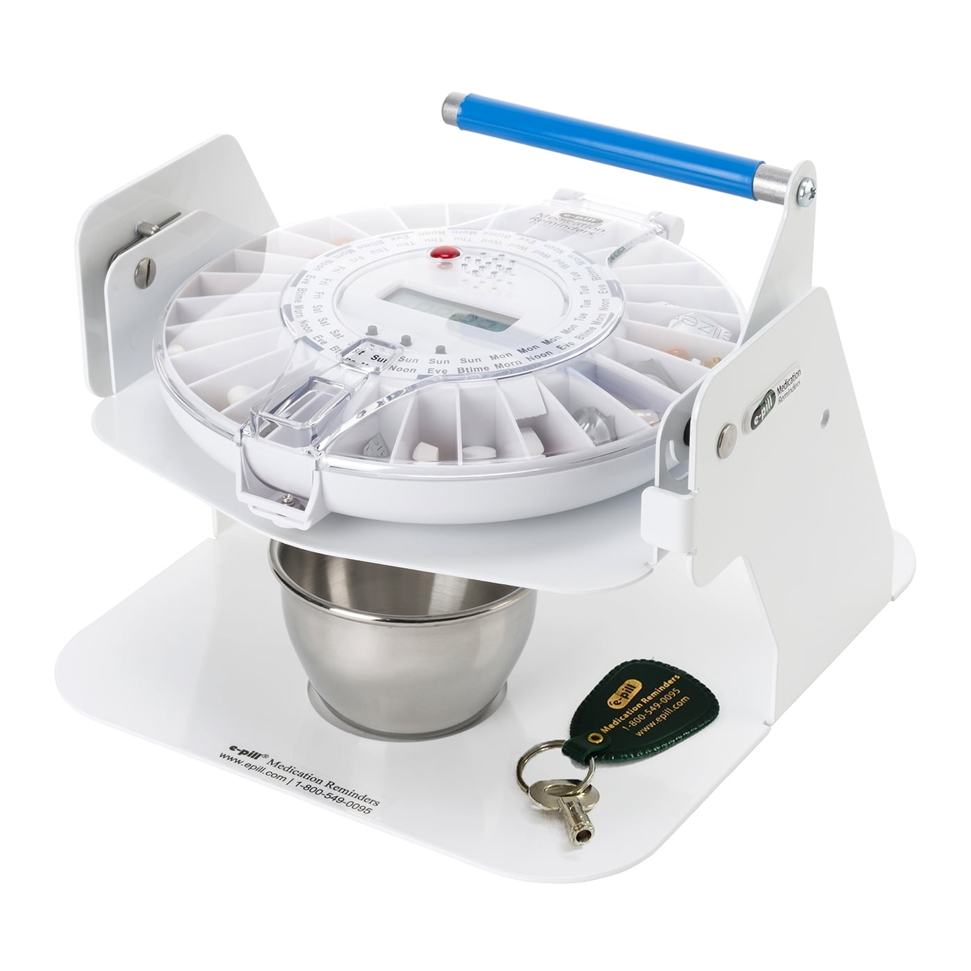 e-pill Station - Weekly Electronic Timed Auto Schedule Locked Automatic ...