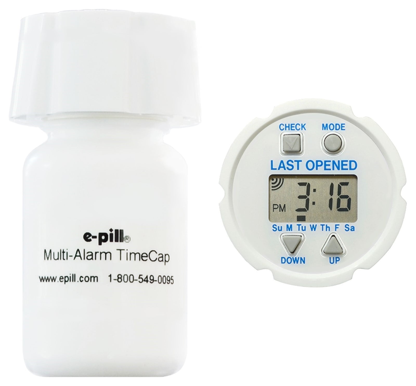 e-pill Time Cap - Last Opened Time Stamp - Dosage Tracker Bottle ...