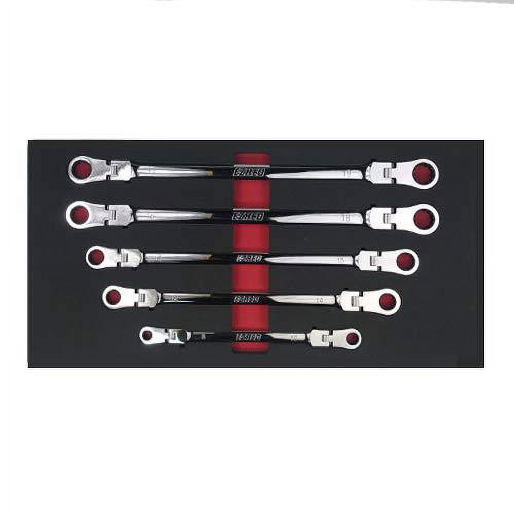 e-z red nr5m 5 pc extra long flex head ratcheting wrench set - Walmart.com