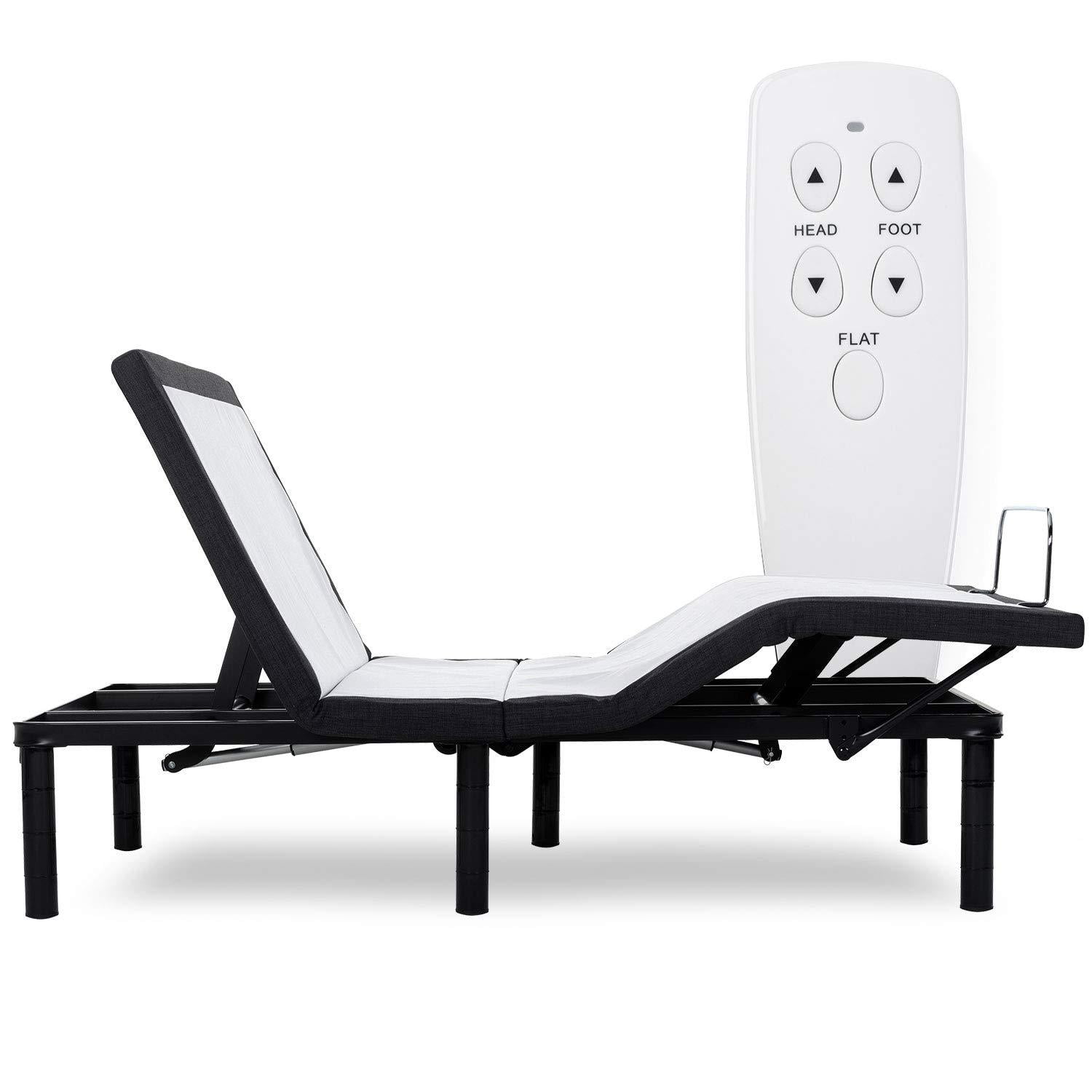 e3 Adjustable bed frame with Wireless Remote - Walmart.com