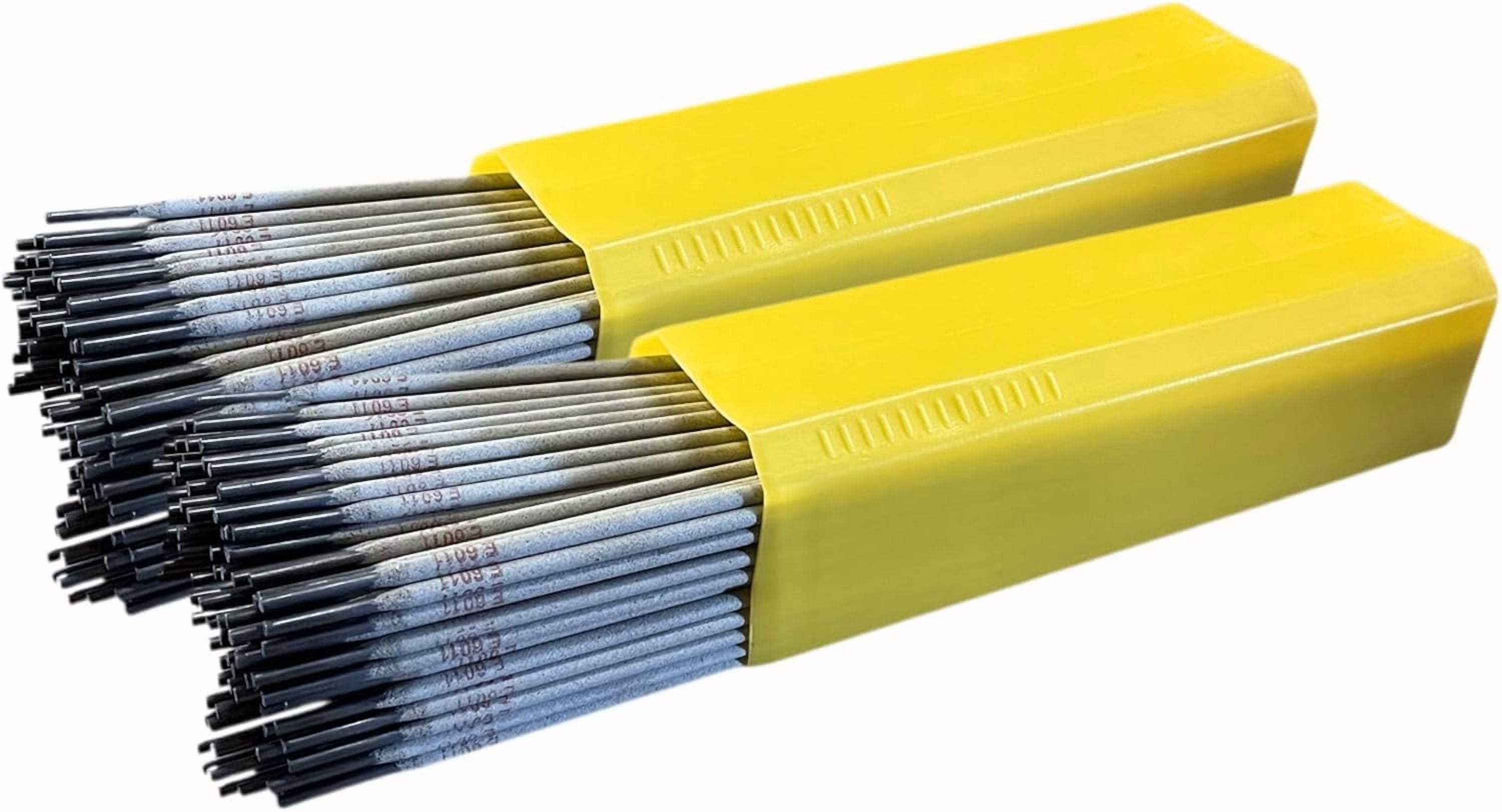e6011 premium arc stick electrodes welding rods 3/32" 1/8" 5/32" 10 lb ...
