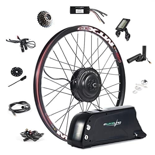 eBikeling 36V 750W Add On Electric Bike Kit for Rear 26" Mountain Bikes ...
