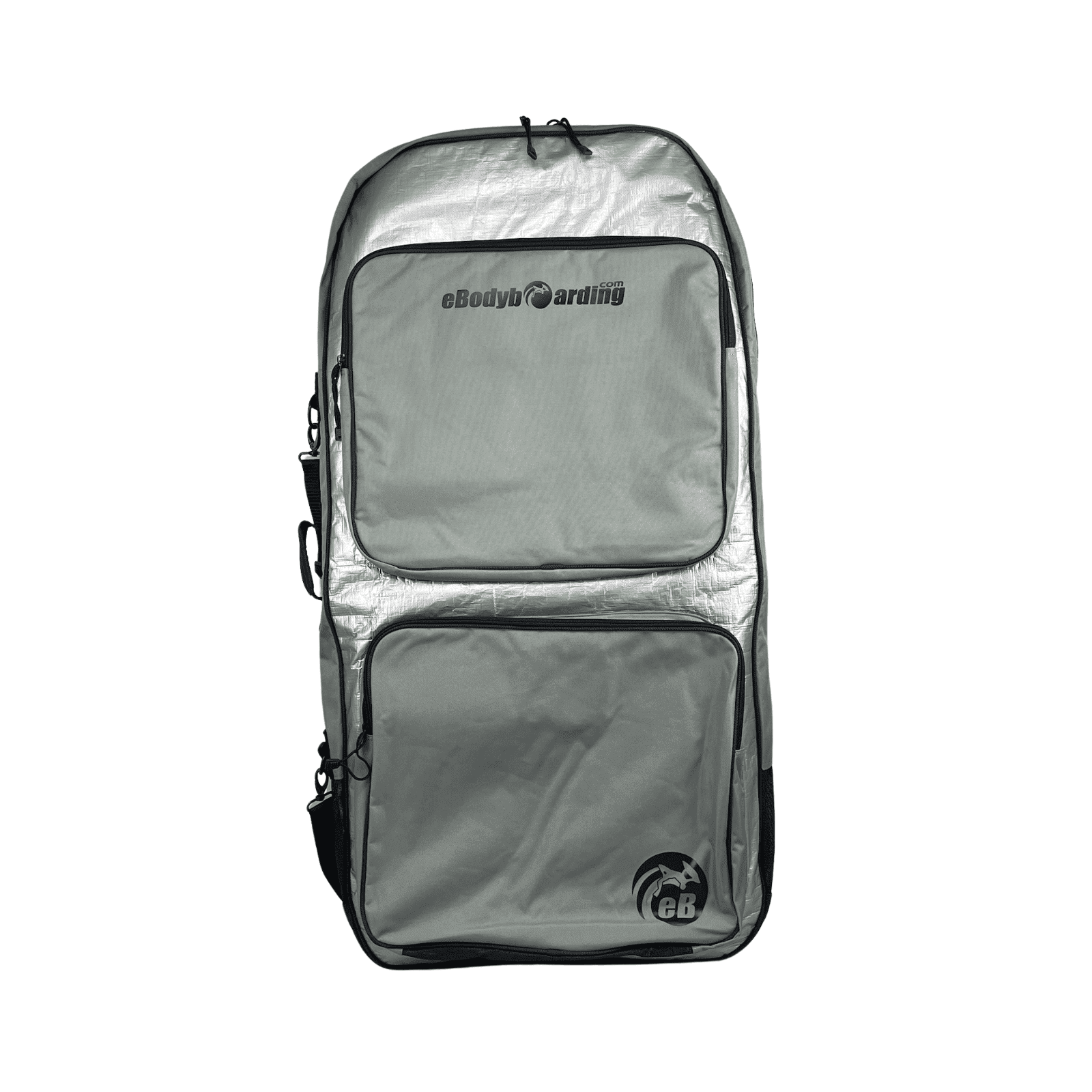 eBodyboarding Padded Reflector Travel Bodyboard Bag-GY/BK - Walmart.com