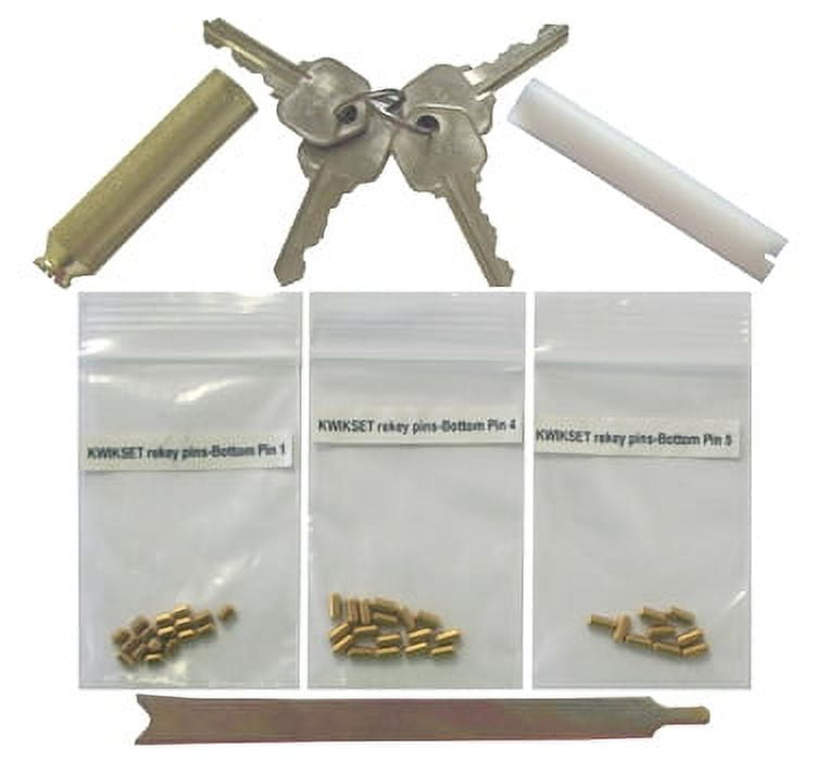 eBuilderDirect Kwikset K-485 Rekey 8 Kwikset 5 Pin Cylinders Pin Kit ...