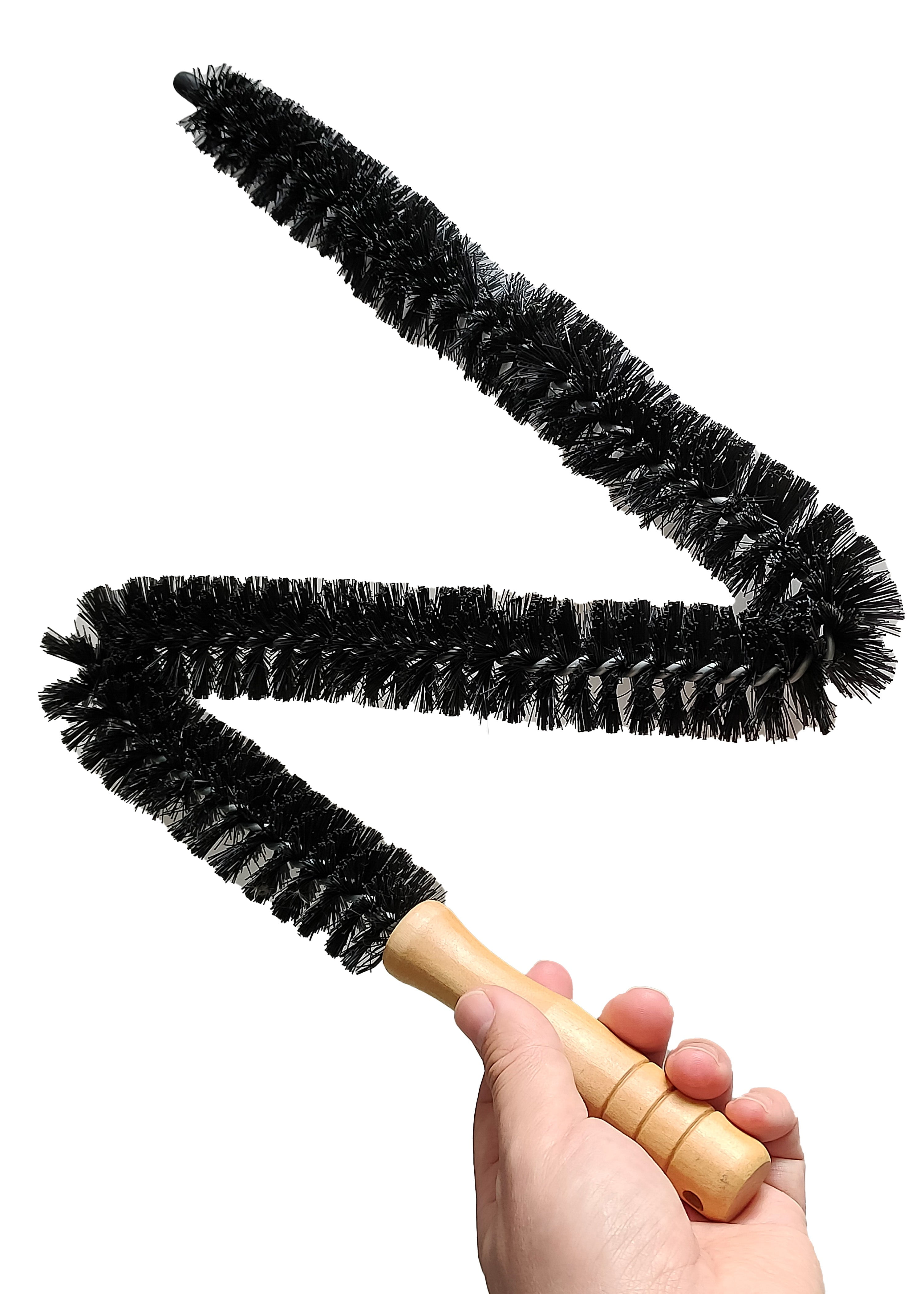 eBun Stainless Steel Refrigerator Coil Cleaner Brush, Long Flexible ...