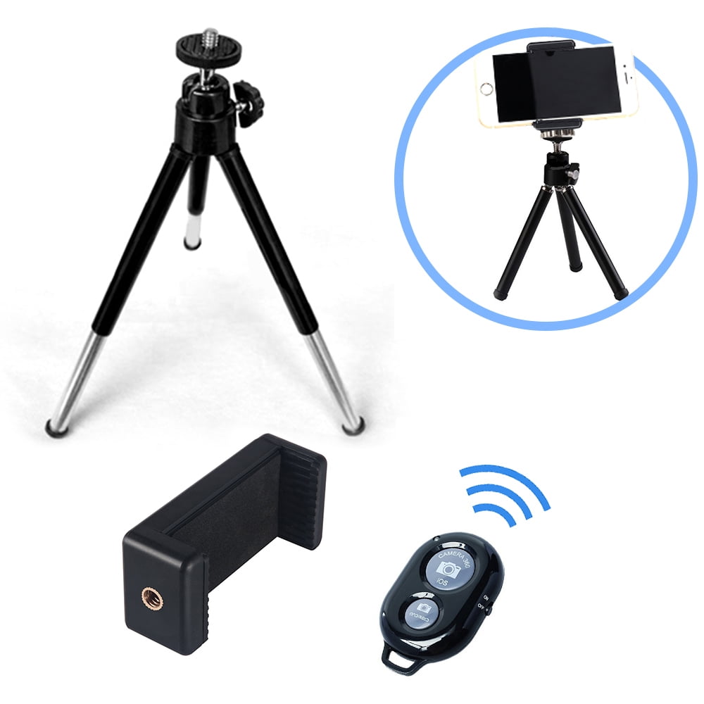 eCostConnection 7" Extendable Mini Tripod + with Universal Smartphone ...