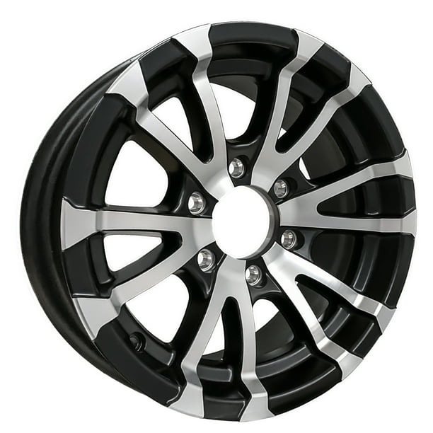eCustomrim Aluminum Trailer Wheel 15X6 15 Inch Avalanche MBM 6 Lug On 5 ...