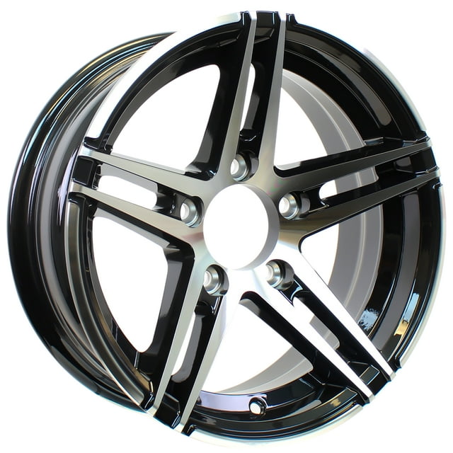 eCustomrim Aluminum Trailer Wheel 14X5.5 14 X 5.5 5 Lug 4.5 Center ...
