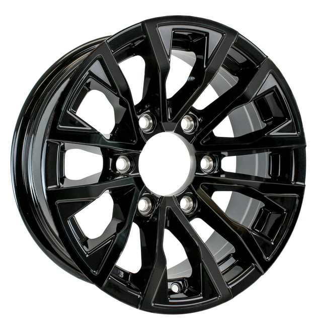 eCustomrim Aluminum Trailer Wheel 15X6 15 Inch Edge Style 6 Lug On 5.5 ...