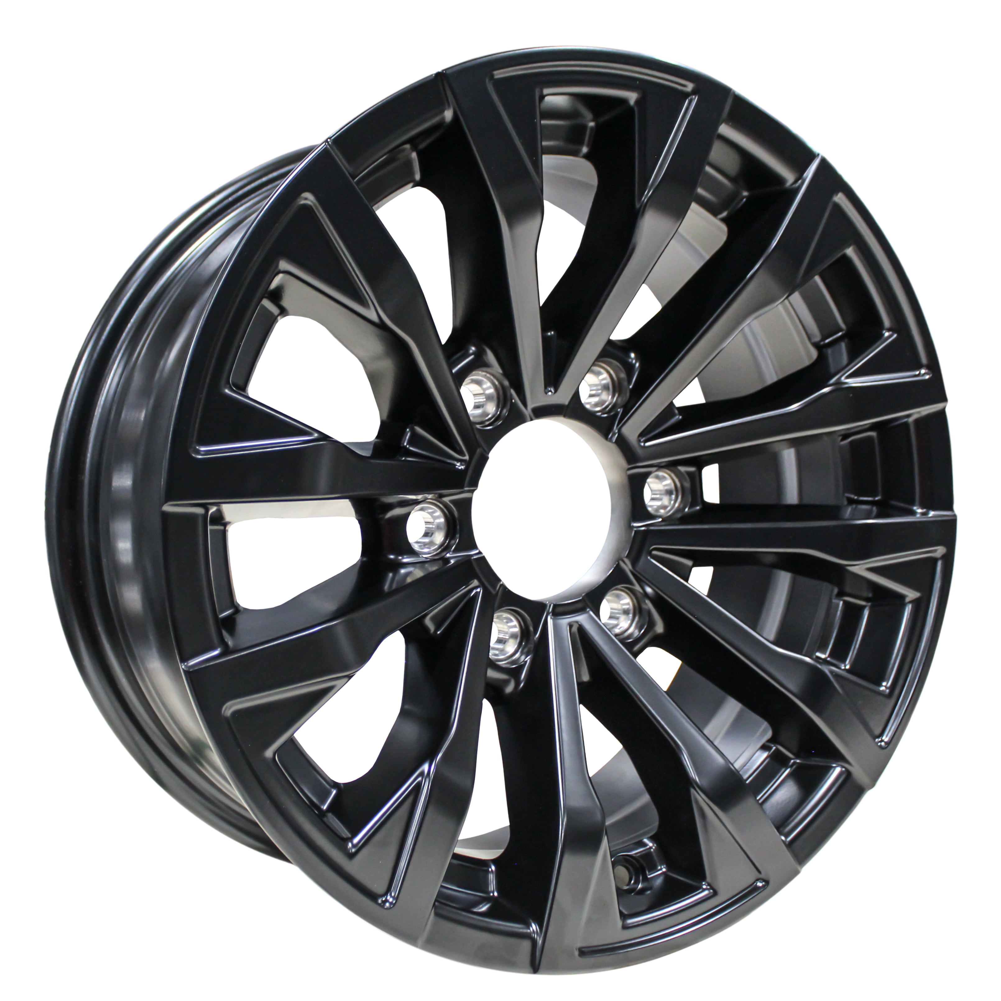 eCustomrim Aluminum Trailer Wheel 16X6 16 Inch Edge Style 6 Lug On 5.5 ...