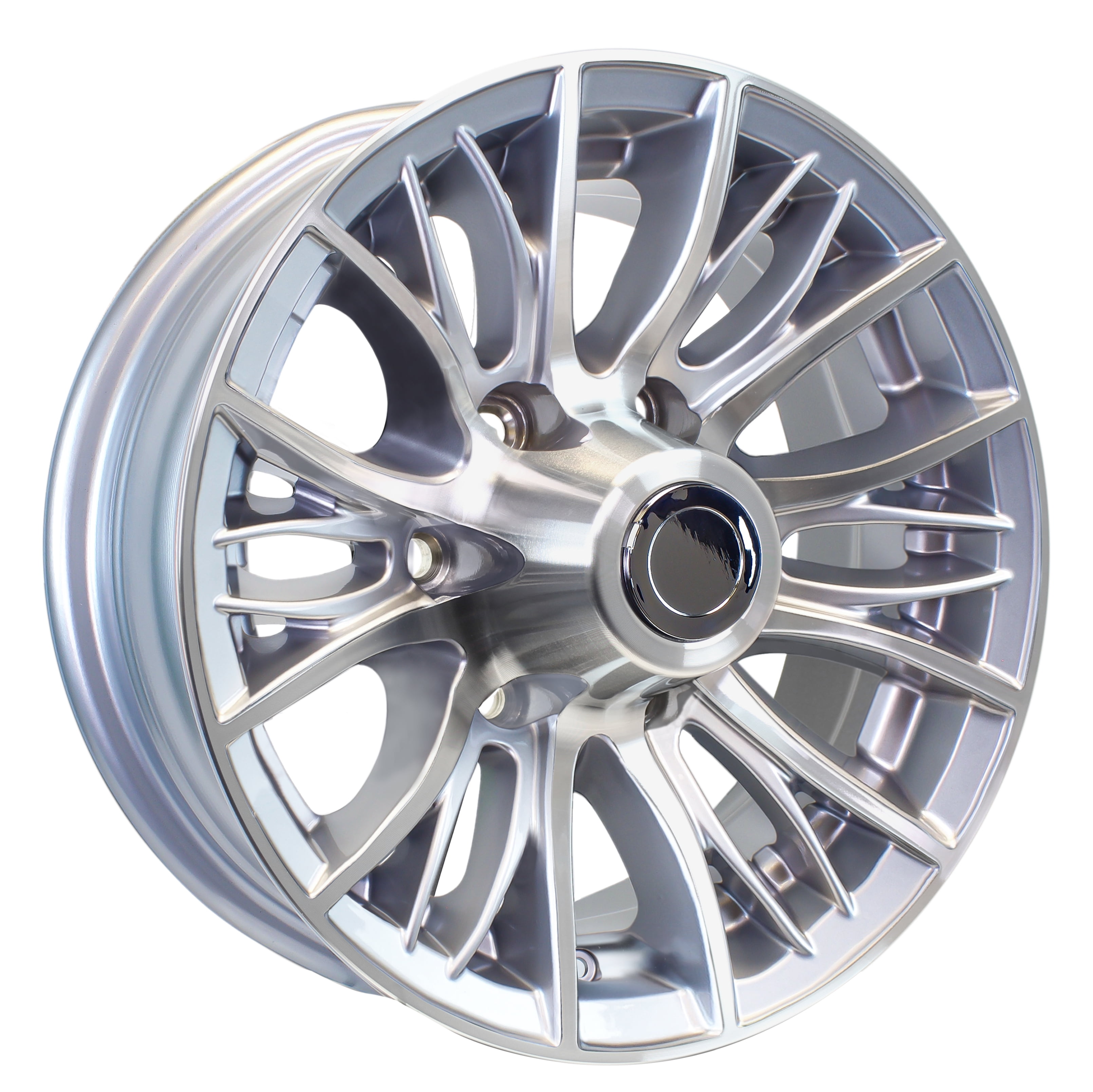 eCustomrim Aluminum Trailer Wheel 16X6 16 Inch Evolution Style 6 Lug On ...